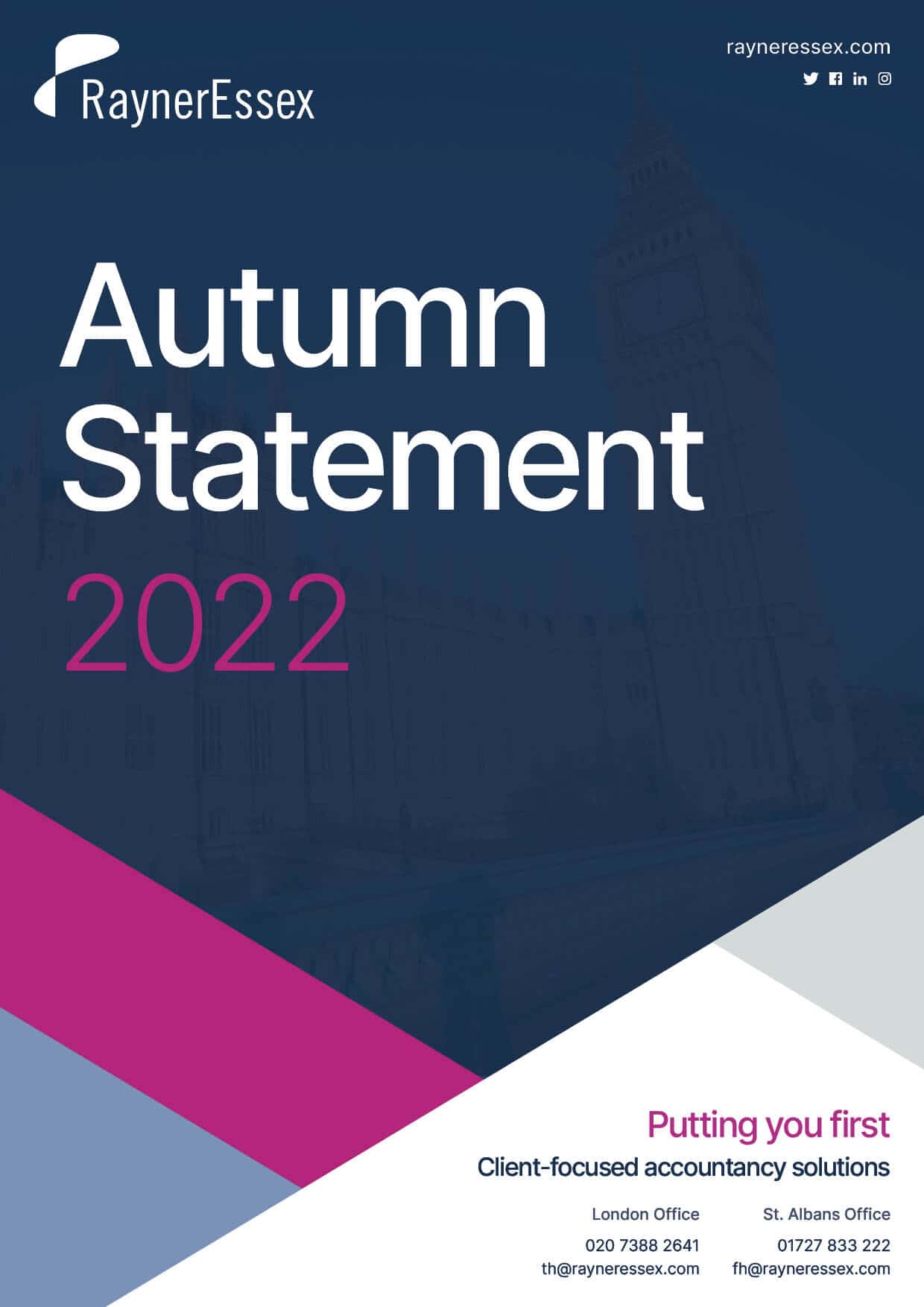 Autumn Statement 2022 - Rayner Essex